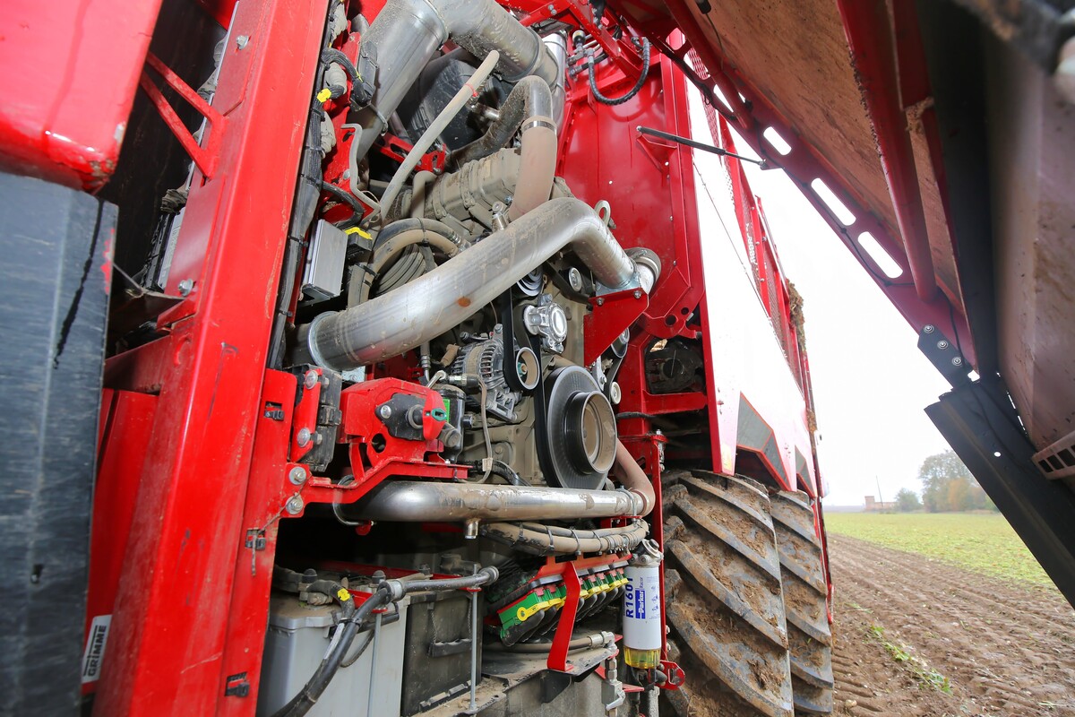 Свеклоуборочный комбайн Grimme Rexor 6300 Platinum, характеристики